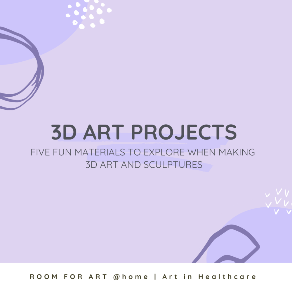 3D Art Projects: five fun materials to explore when making 3D art and ...