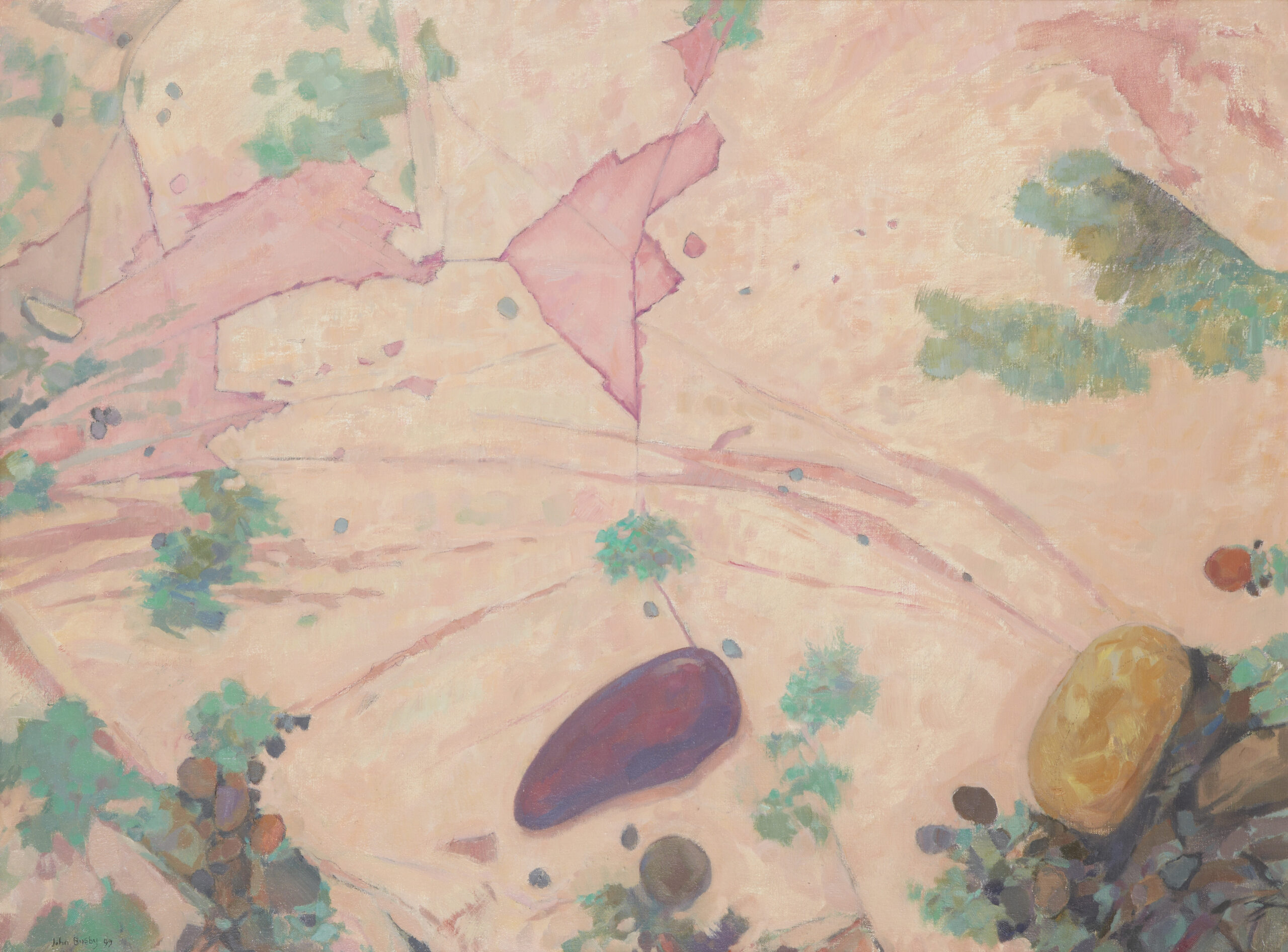 'Symbols in a Sea Pool' by John Busby - Art in Healthcare