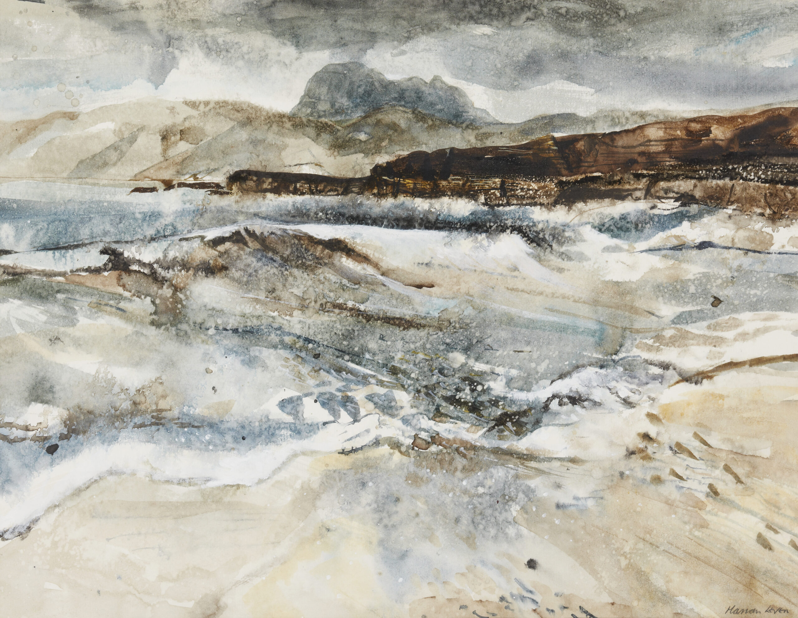 'Suilven from Garvie Bay' by Marian Leven - Art in Healthcare